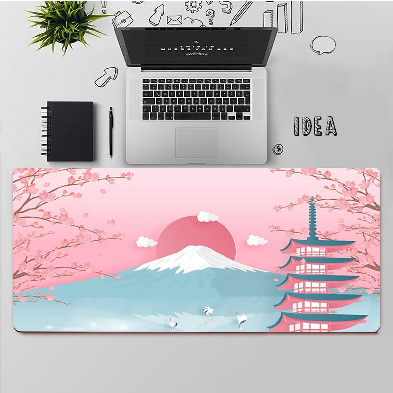 Japanese Sakura Gaming Mouse Pad – Spring Sakura